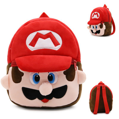 2019 Spiderman Toddler Kids Children Boy Girl Cartoon Stuffed Plush Backpack Schoolbag Shoulder Bag Rucksack Baby Boy supplier
