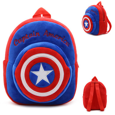 2019 Spiderman Toddler Kids Children Boy Girl Cartoon Stuffed Plush Backpack Schoolbag Shoulder Bag Rucksack Baby Boy supplier