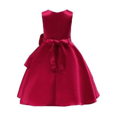Wine Red/Pink Floor Length Girl Dress e Girl Girls Unicorn Niños Roupas Infantis Menina Elsa Vampirina Jurken Dress Niña supplier