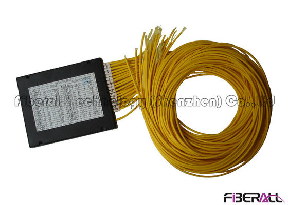 China Low PDL 1x32 PLC Splitter With 2.0mm Cable , Optical Cable Splitter No Connector supplier