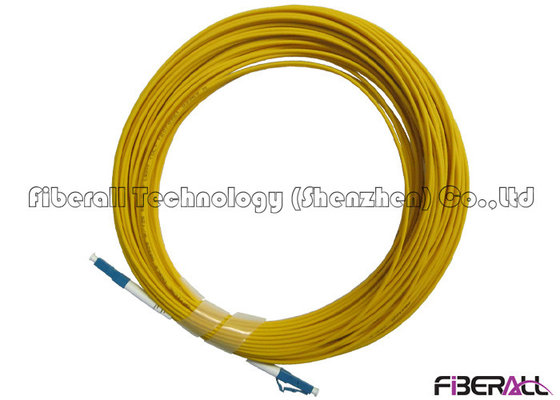 China PC End Face Custom Fiber Optic Cables ,  LC LC Single Mode Fiber Patch Cable supplier