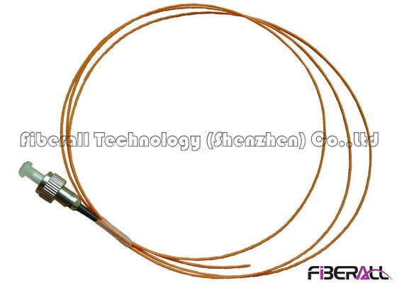 China 0.9mm Simplex Fiber Optic Pigtail Cables With Hytrel Jacket And LC SC ST FC Connector supplier
