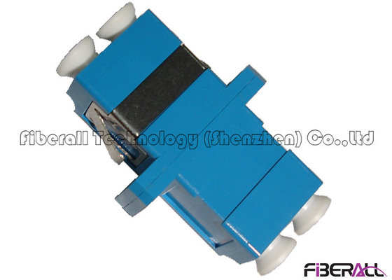 China Impact Design SM Duplex Fiber Optic Adapter LC Fiber Coupler Without Flange supplier