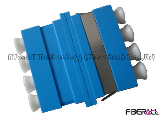China Quadplex Fiber Optical Adapter , LC To LC Fiber Adapter With 4 Channels supplier