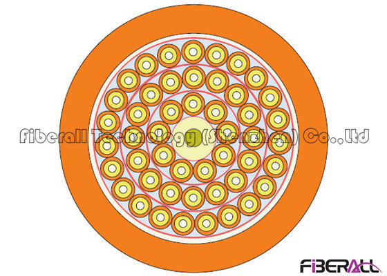 China Customized Distribution Optical Fiber Cable , 48 Core Fiber Optic Cable OS1 OM1 Type supplier