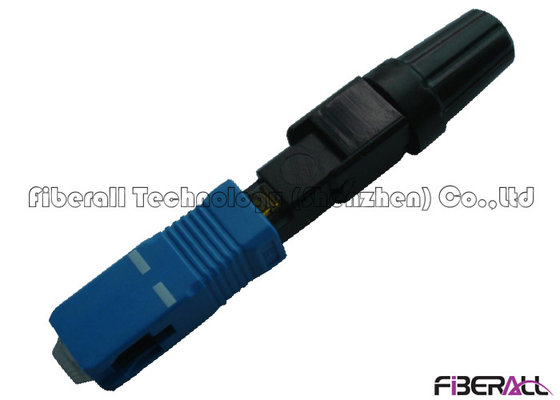 China Small FTTH Fiber To The Home Pre Embedded FTTH Fast Connector Field Installation supplier