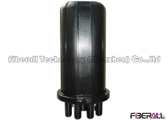 China Vertical Fiber Optic Splice Closure For Pole / Wall Mounting Max. 240 Fibers supplier