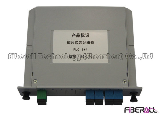 SM G657A1 Fiber Optic PLC Splitter Wall Mounted LGX Box Type For FMS supplier