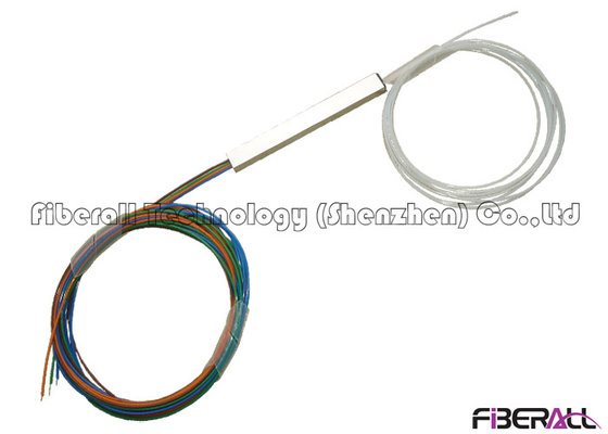 1.5 Meters Cable GPON Optical Splitter , 1x4 PLC Splitter Without Fiber Optic Connector supplier