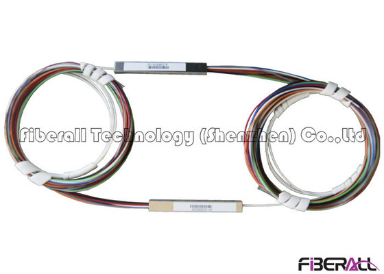 Fiber To The Home Fiber Optic PLC Splitter 1x8 With SC Fiber Optic Pigtail supplier