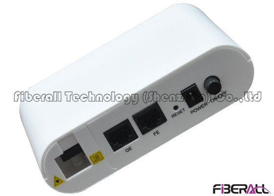EPON Fiber Optic ONU Optical Network Unit For FTTH With 1 GE Port And 1 FE Port supplier