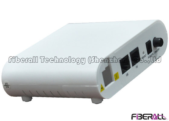 EPON Fiber Optic ONU Optical Network Unit For FTTH With 1 GE Port And 1 FE Port supplier