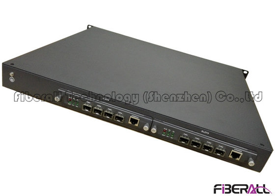 Metal HOUSING OLT Optical Line Terminal For EPON With 4 , 8, 12 PON FA-EOLT8604-B supplier