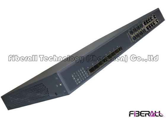 32Gbps EPON OLT Optical Line Terminal With 8 PON 8 GE Combo And Dual Power supplier