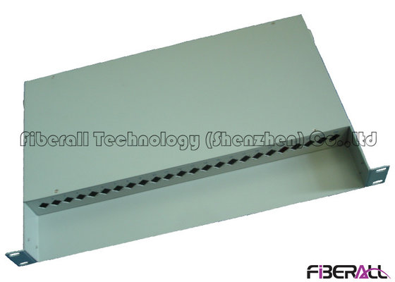 Fixed Type Pre Terminated FC Fiber Patch Panel , High Density Fiber Patch Panel supplier