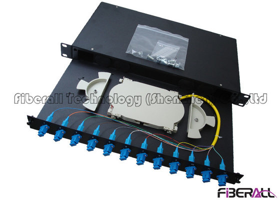 Dustproof Fiber Optic Patch Panel With 12 Colors 1.5m SC Fiber Pigtail supplier