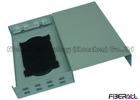 8 Fibers Wall Mount Fiber Terminal Box For Indoor Fiber Distribution 2 Inputs supplier