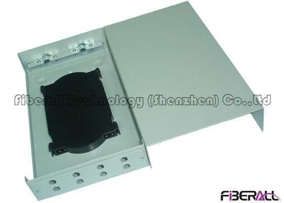 8 Fibers Wall Mount Fiber Terminal Box For Indoor Fiber Distribution 2 Inputs supplier