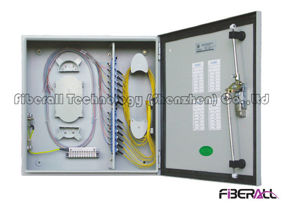 Outdoor Waterproof Fiber Optical Distribution Box Wall Mount Fiber Patch Panel 24 Cores supplier