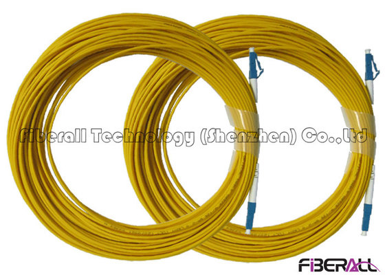 PC End Face Custom Fiber Optic Cables ,  LC LC Single Mode Fiber Patch Cable supplier