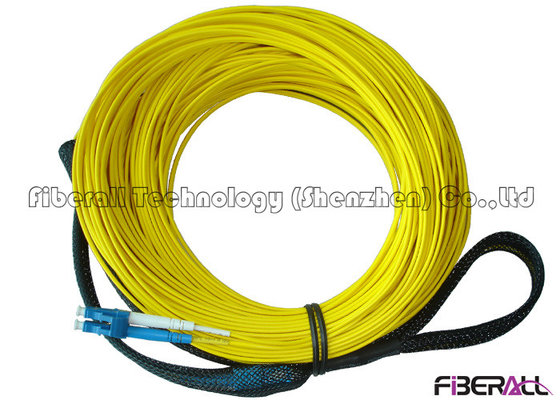 SC To LC Fiber Patch Cable , Optical Fiber Patch Cord SM Duplex With Pulling Eye supplier