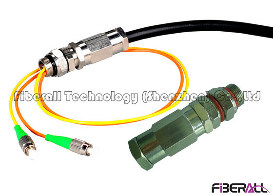 Outdoor Waterproof Fiber Optic Cable Patch Cord 2 To 12 Cores PE Jacket supplier