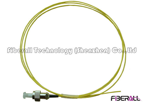 0.9mm Simplex Fiber Optic Pigtail Cables With Hytrel Jacket And LC SC ST FC Connector supplier