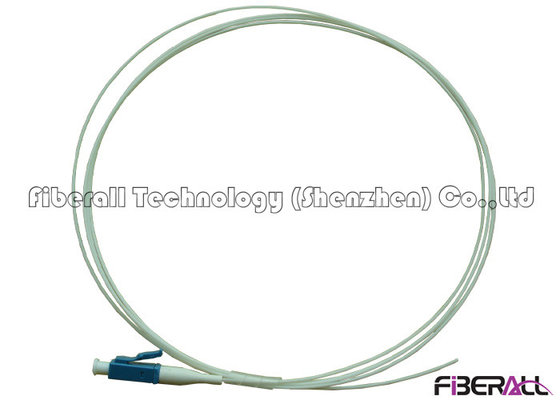 0.9mm Simplex Fiber Optic Pigtail Cables With Hytrel Jacket And LC SC ST FC Connector supplier