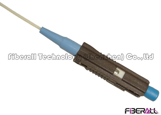 Miniature Unit Coupling SM Pigtail For Fiber Optic Cable With MU Fiber Connector supplier