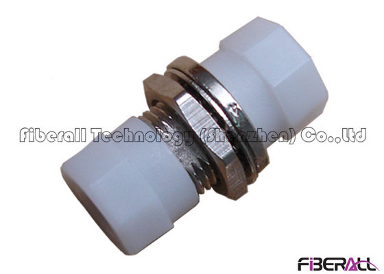 FC D Type Fiber Optic Adapter With Metal Body And Plastic Hexagonal Dust Cap supplier