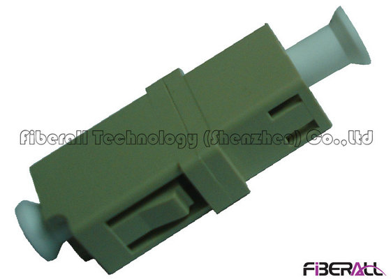 Flangeless Fiber Optic Adapter, Multimode LC To LC Coupler With PEI Plastic supplier