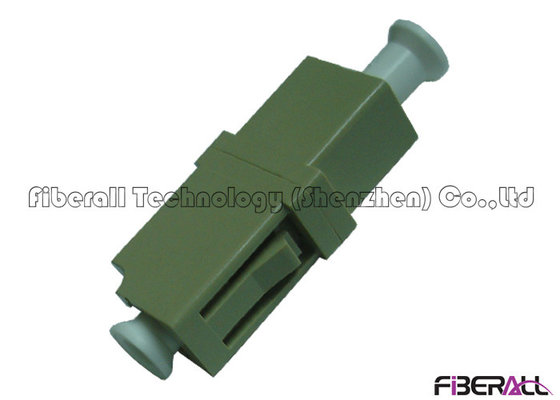 Flangeless Fiber Optic Adapter, Multimode LC To LC Coupler With PEI Plastic supplier