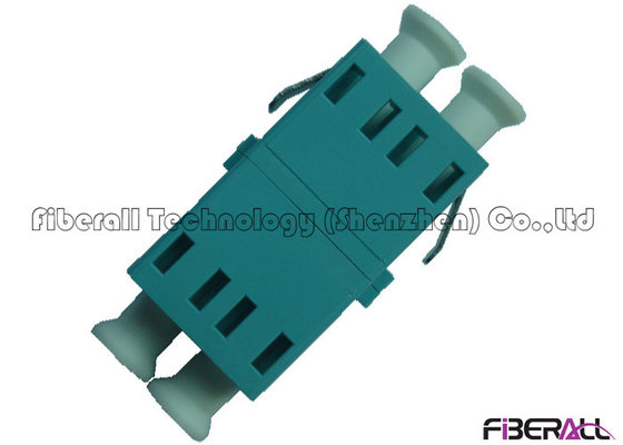 Aqua Fiber Optic Adapter For OM3 MM Patch Cord And Pigtail LC Connector Attached supplier