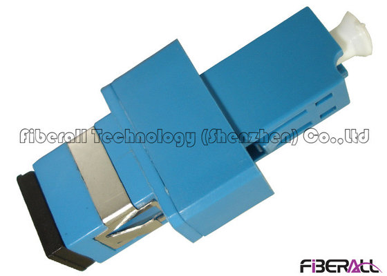 Hybrid Conversion Optical Fiber Coupler , LC To SC Fiber Adapter Low  Insertion Loss supplier