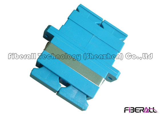 Blue Duplex Fiber Optic Adapter SC To SC Adapter For DX SM Fiber Patch Cord Connection supplier
