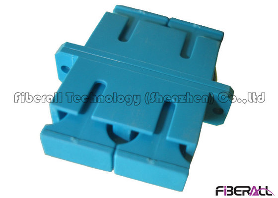Blue Duplex Fiber Optic Adapter SC To SC Adapter For DX SM Fiber Patch Cord Connection supplier