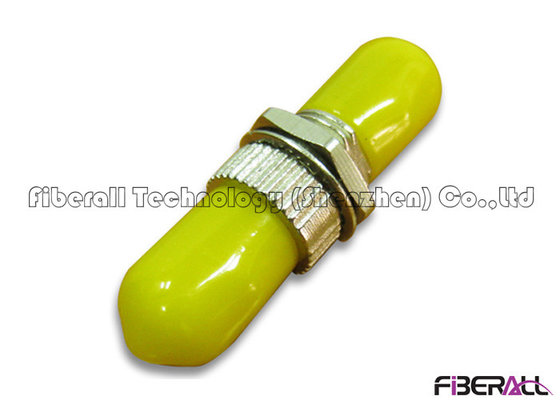 Small ST To ST Fiber Coupler For SX Singlemode / Multimode Fiber Connection supplier