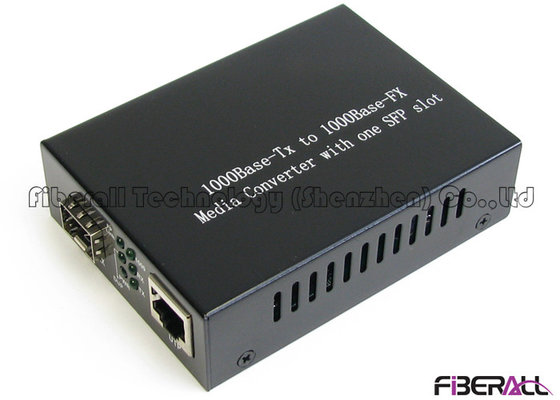 SFP LC Media Converter , Network Media Converter For 1.25G SFP Optical Transceiver supplier