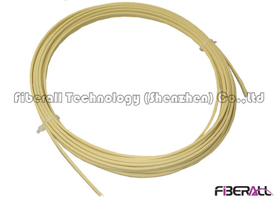 FTTH Fiber To The Home Fiber Optic Drop Cable 2 Cores With ARP LSZH Yellow supplier