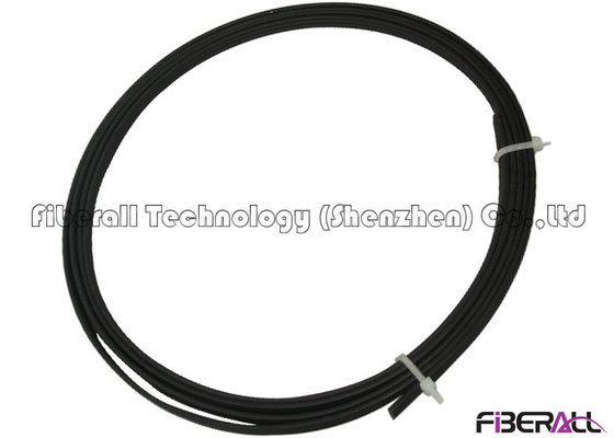 Single Fibers FTTH Drop Fiber Cable , Flat Ftth Fiber Optic Cable 4 Ribbon supplier