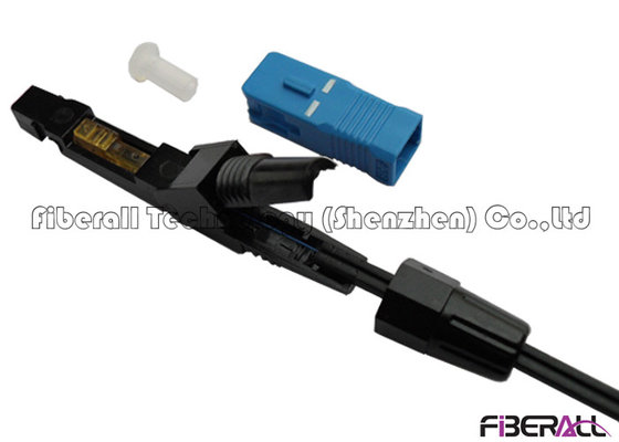 Small FTTH Fiber To The Home Pre Embedded FTTH Fast Connector Field Installation supplier