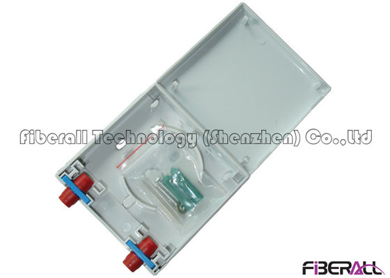 FTTH Accessories Fiber Optic Faceplate Wall Mounted Socket For SC FC LC And ST Adapter supplier
