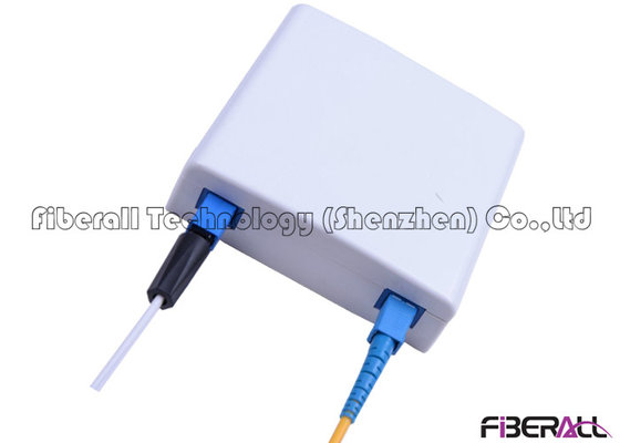 FTTH Accessories Fiber Optic Faceplate Wall Mounted Socket For SC FC LC And ST Adapter supplier