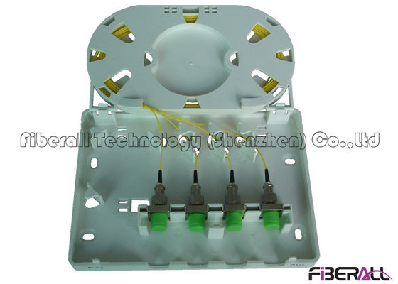 FTTH Fiber To The Home End User FTTH Terminal Box 4 Port For FC SC Optic Adapter supplier