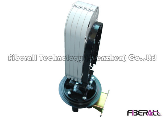 Heat Shrinkable Sealing Fiber Optic Joint Enclosure Vertical With 4 Fiber Tray supplier