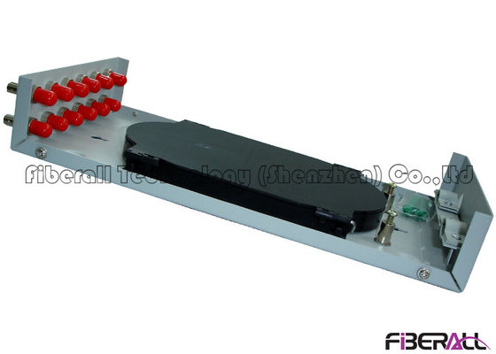 RoHS Light Weight Wall Mounted Fiber Optic Terminal Box With ST Adapter 12 Fibers supplier