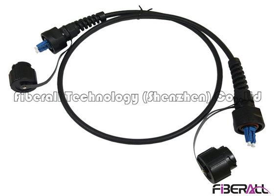 Rugged Optical Fiber Patch Cord With Reusable ODVA - LC Plug For Base Station supplier