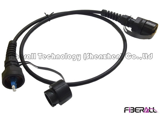 Duplex Fiber Optic Jumper , Fiber Optic Cable Patch Cord Low Insertion Loss supplier