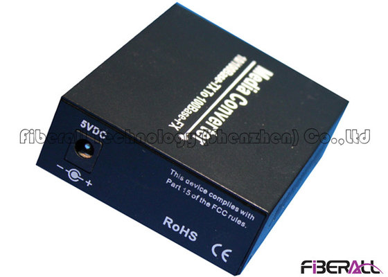 10/100M Dual Fiber 1310nm Optical Media Converter With 1x9 Optical Transceiver SM 40Km supplier