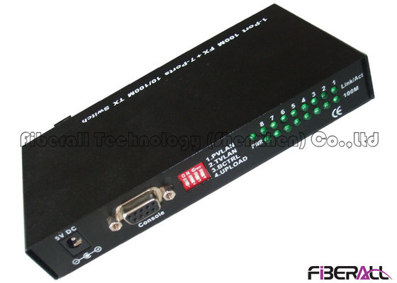 Multi Ports 10/100M Optical Media Converter With SC Port And Seven RJ45 Ports supplier